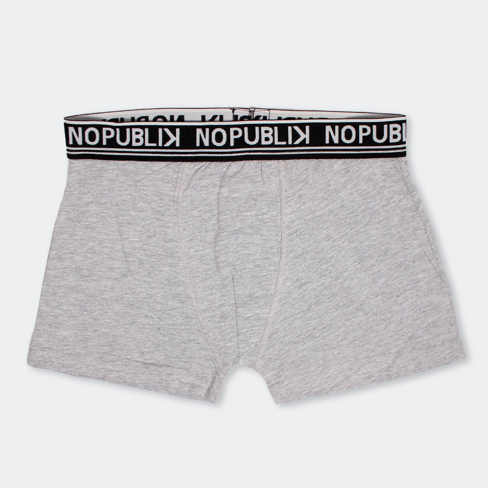 NOPBK Mens Light grey Color Boxer NPB-7 (56) – Barcode Garments