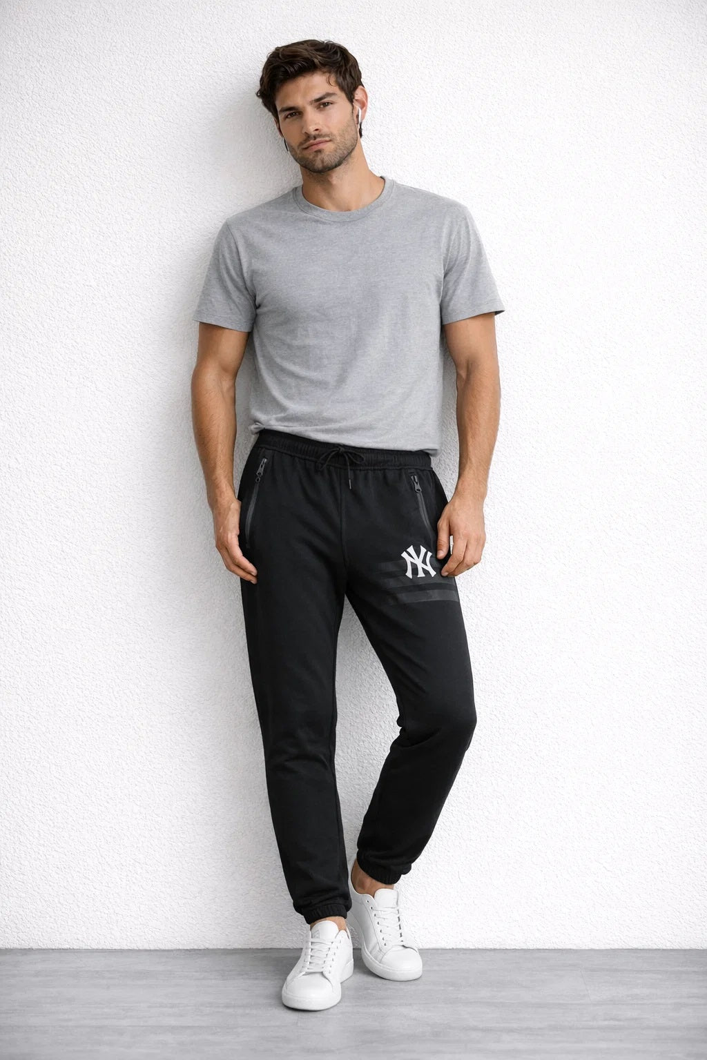 Men’s Dry Fit Jogger Trouser – Black MDTR-10 – Barcode Garments